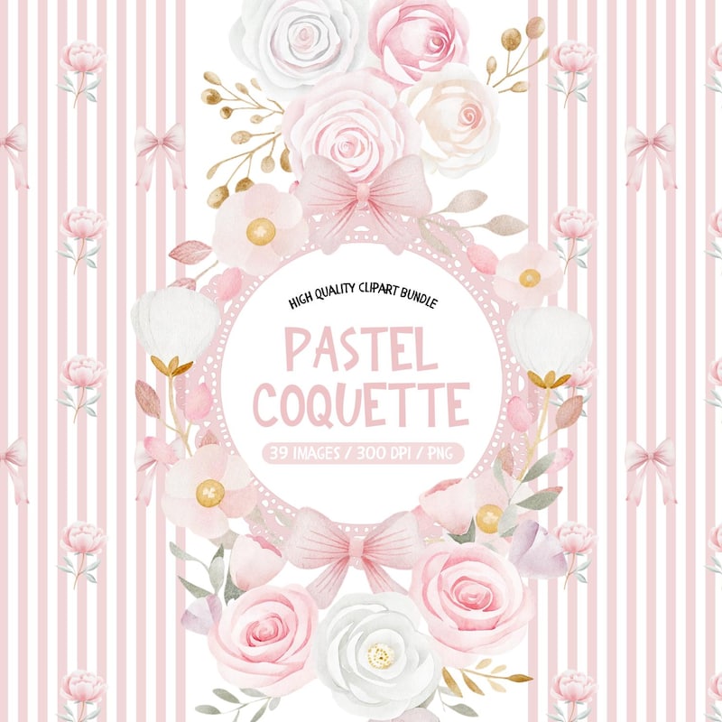 Pastel Floral Wall - Etsy