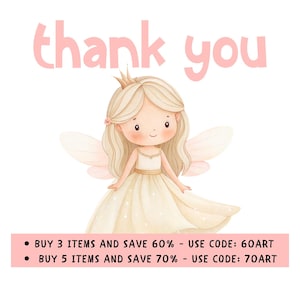 Watercolor Magical Kingdom Clipart, Cute Unicorn Clipart, Princess ...