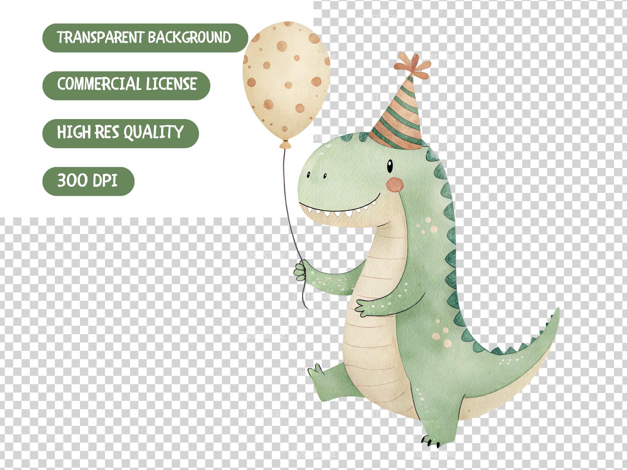 Dinosaur Party Clipart, Jurassic World PNG Bundle, Dino Party ...