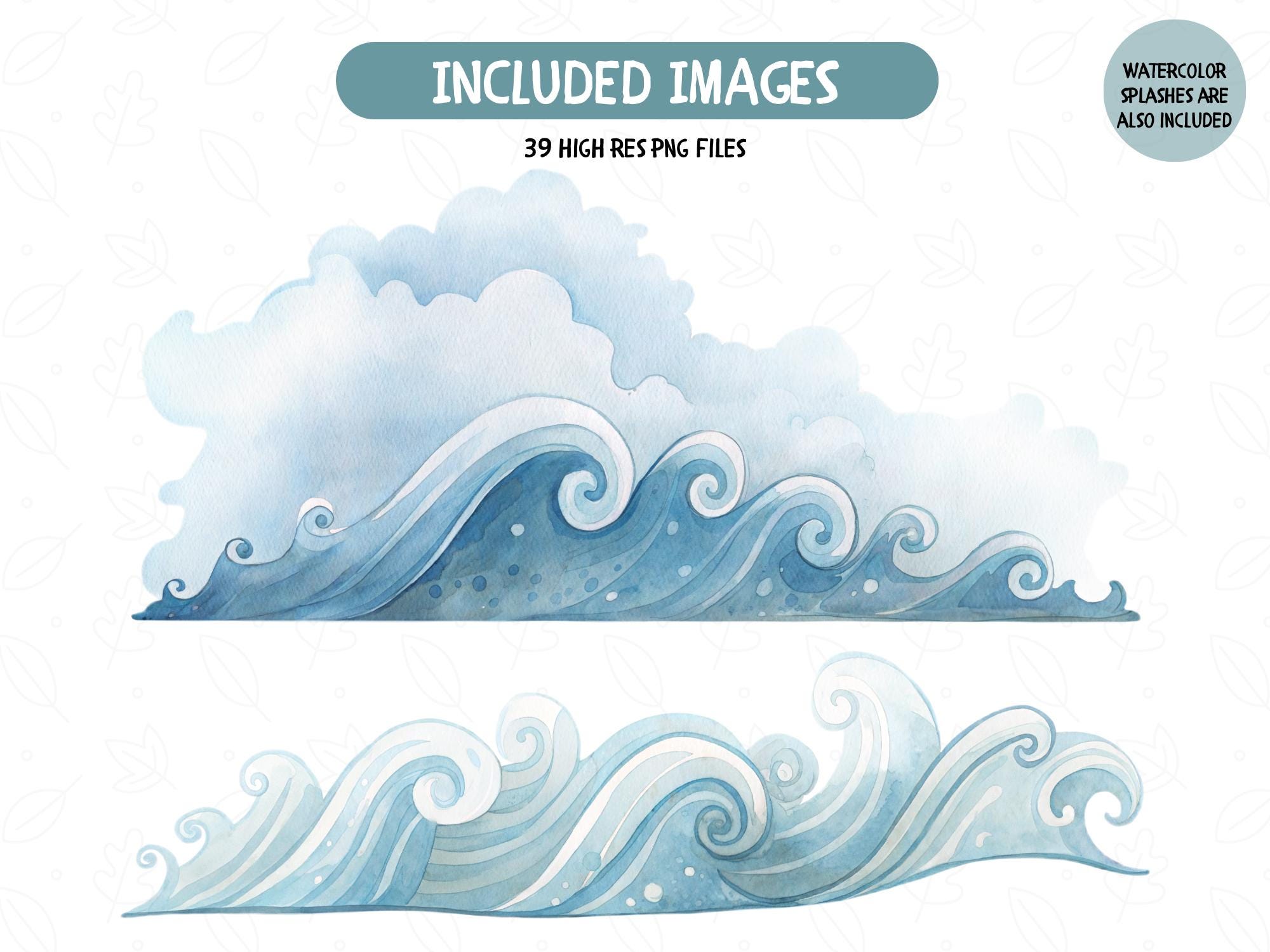 Nautical Coastal Clipart Bundle – Summer Ocean and Marine Theme Nursery ...