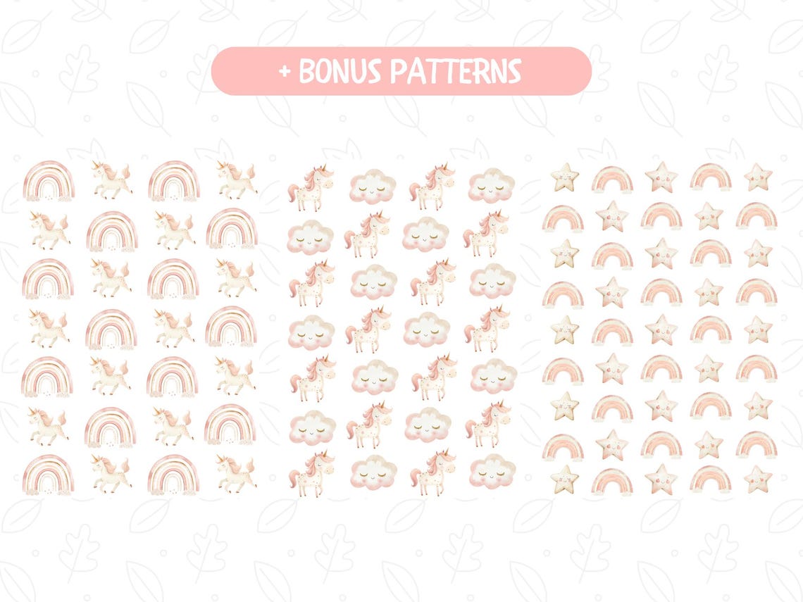 Pastel Unicorn Clip Art, Unicorn Party Clipart, Princess Girl and ...