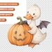 Witchy Goose Parade Clipart, Cute Halloween Clipart, Cute Goose Costume ...