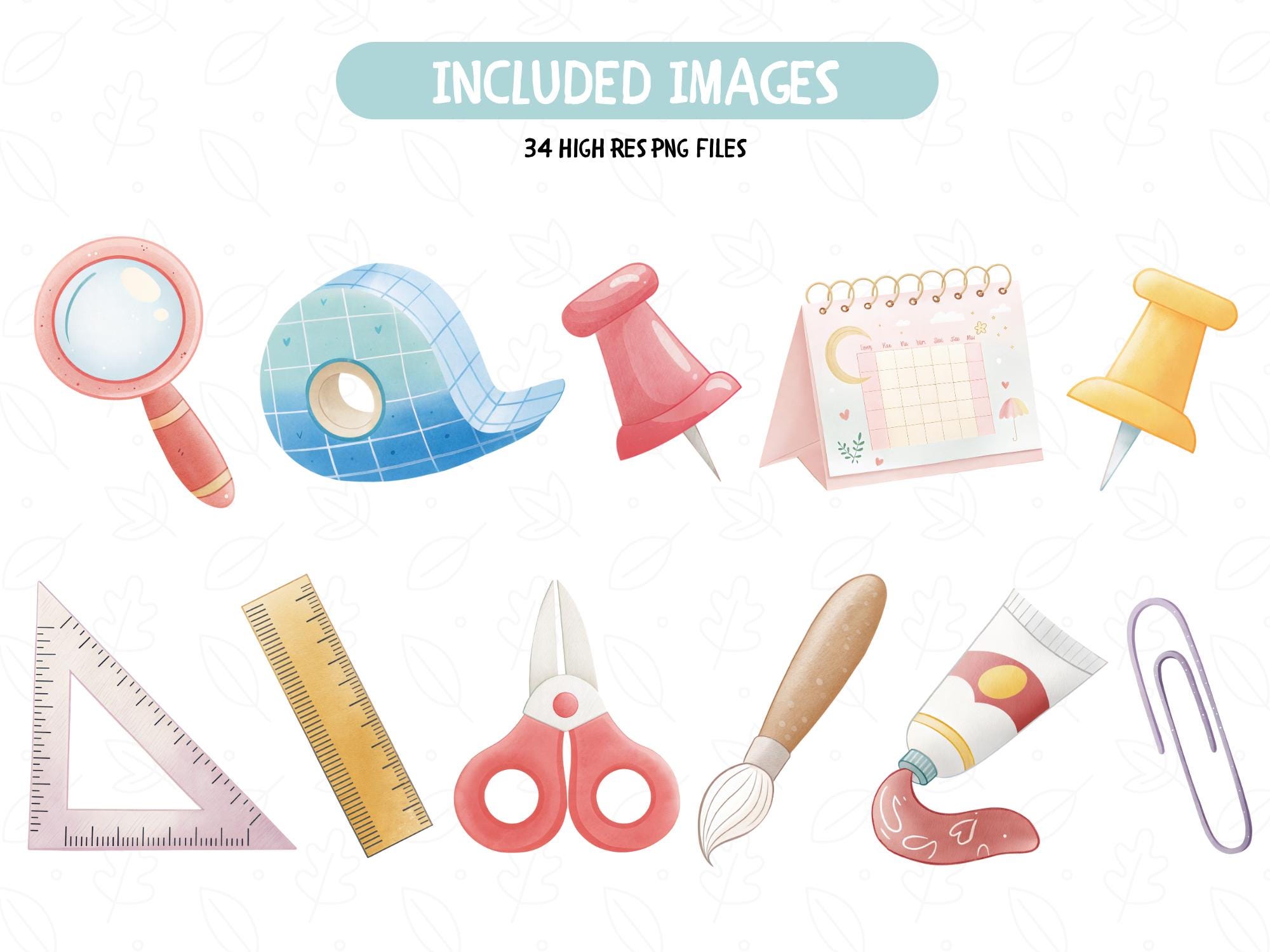 Back to School Clipart Bundle, School Bus Clipart, Cute School Supplies ...