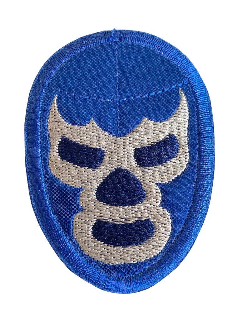 LUCHA LIBRE Iron on Embroidered Print Patches (multiple Luchador Variations) 3.5" - Etsy
