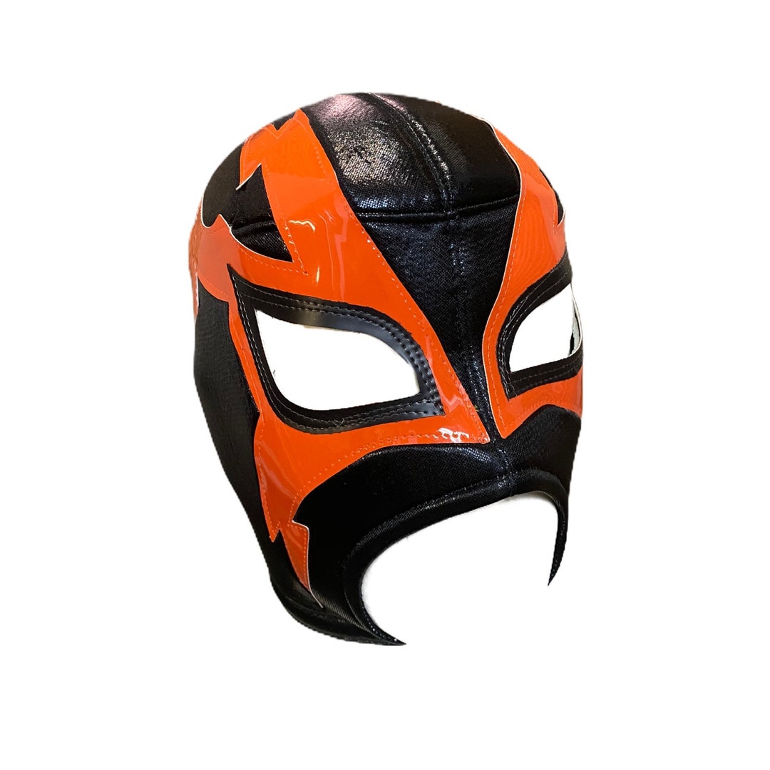 SHOCKER Lucha Libre Mexican Costume Wrestling Mask - (adult Size) Black ...