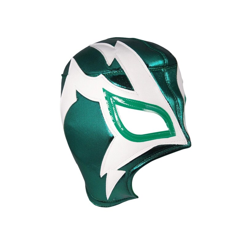SHOCKER Lucha Libre Mexican Costume Wrestling Mask - (adult Size) Green ...