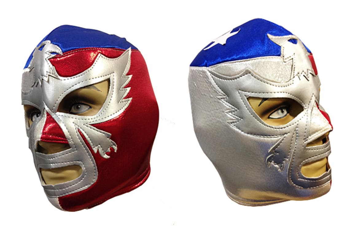 THE PATRIOT Lucha Libre Wrestling Mask adult Size Brand | Etsy