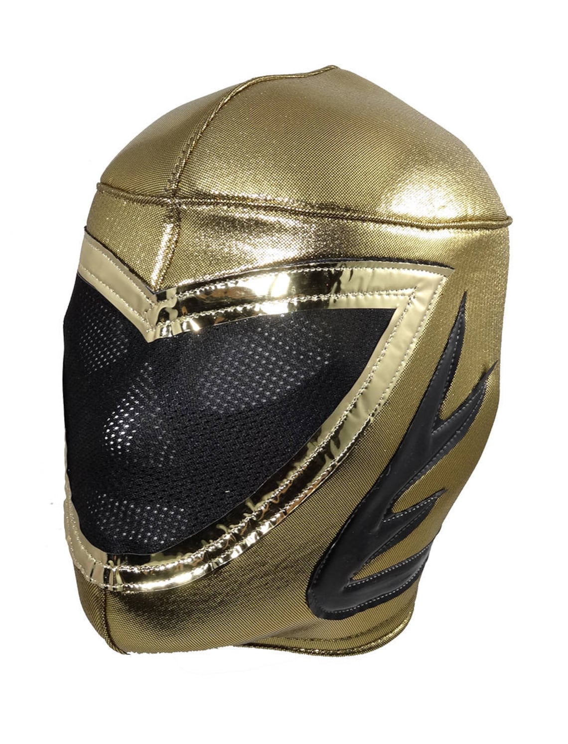 TINIEBLAS Lucha Libre Wrestling Mask - (adult Size) Brand New - Gold - Etsy