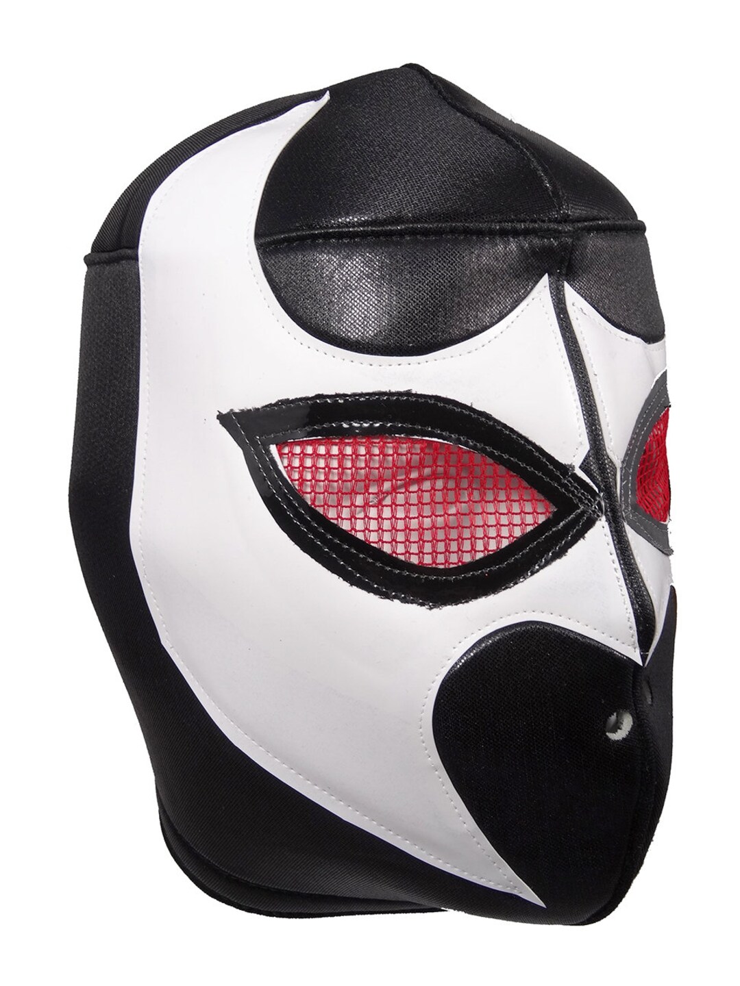 BLACK VIPER (pro-fit) Lucha Libre Wrestling Mask - (adult Size) Black ...