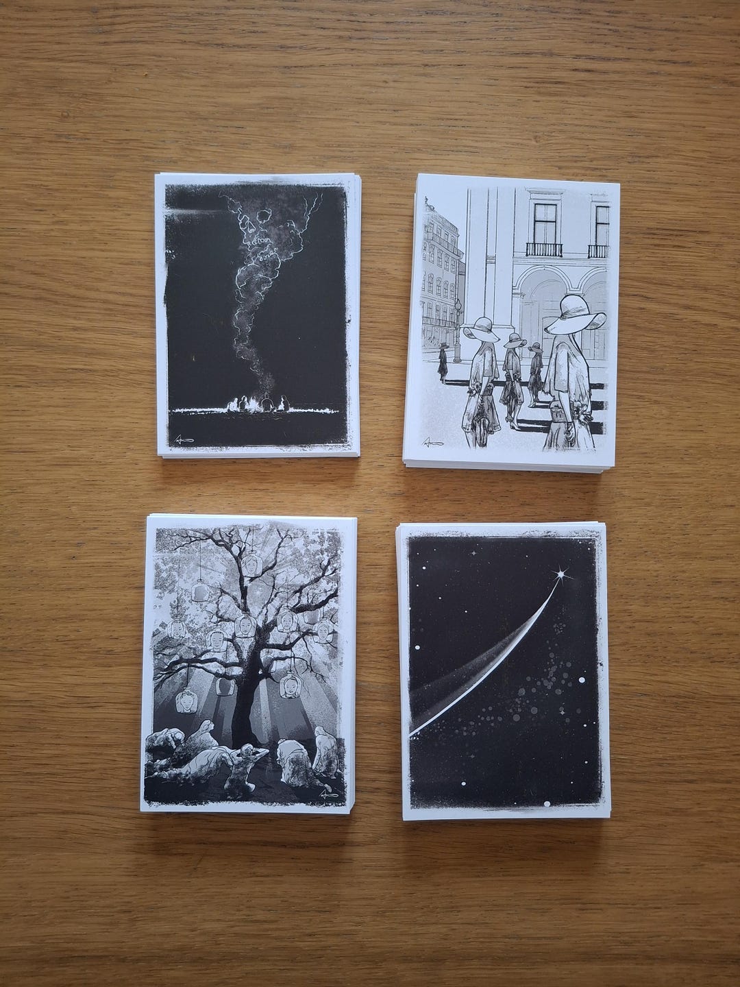 Collection of 4 Postcards - 31 Faces of Terror - Etsy