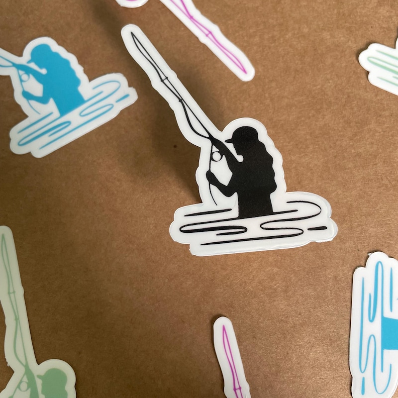Fly Fishing Decal - Etsy