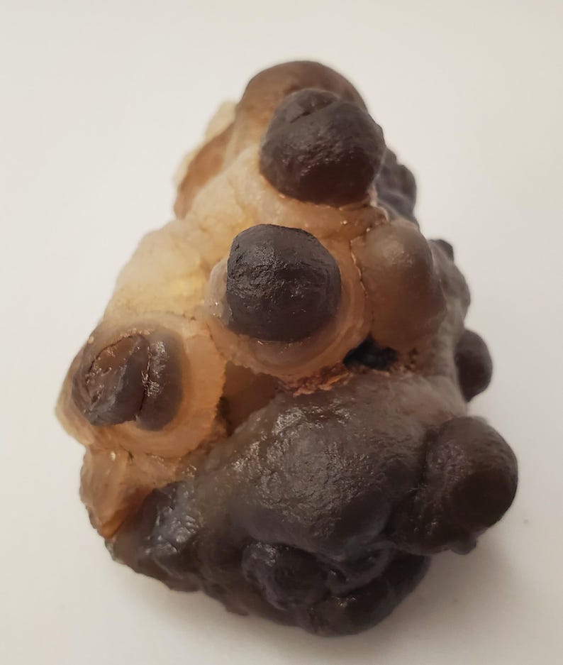 Panda Agate 177 G • 3×2×2 in • Botryoidal Chalcedony With Druzy Cavity ...