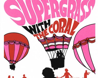 Supergrass Poster - Etsy