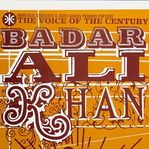 Badar Ali Khan in Seattle Poster by Shawn Wolfe - Etsy