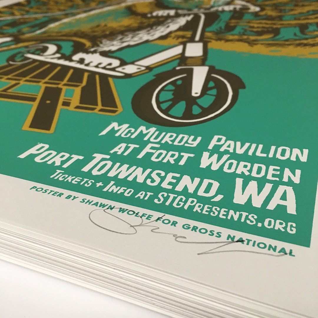 Modest Mouse Poster by Shawn Wolfe - Etsy