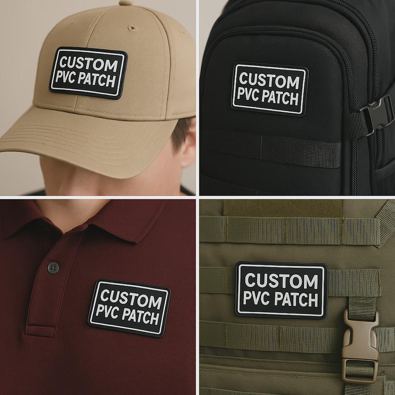 Custom PVC Patch | Rubber Patches | 2D & 3D | Any Design | Any Size ...
