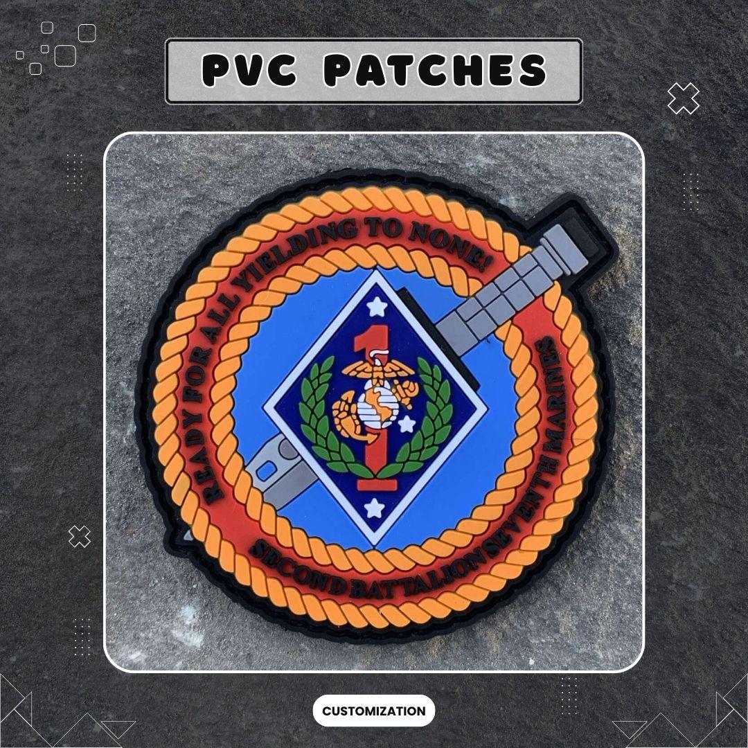 Custom PVC Patches: 2D/3D Logo, Velcro or Sew-on Backing - Etsy