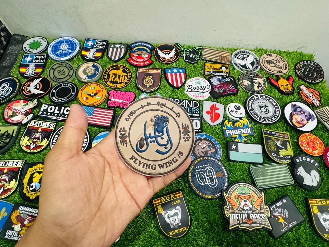 Custom PVC Patch | Rubber Patches | 2D & 3D | Any Design | Any Size ...