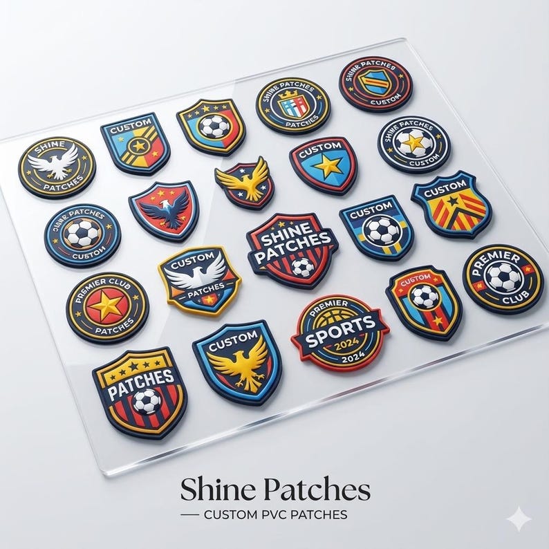 Custom PVC Patch | Rubber Patches | 2D & 3D | Any Design | Any Size ...