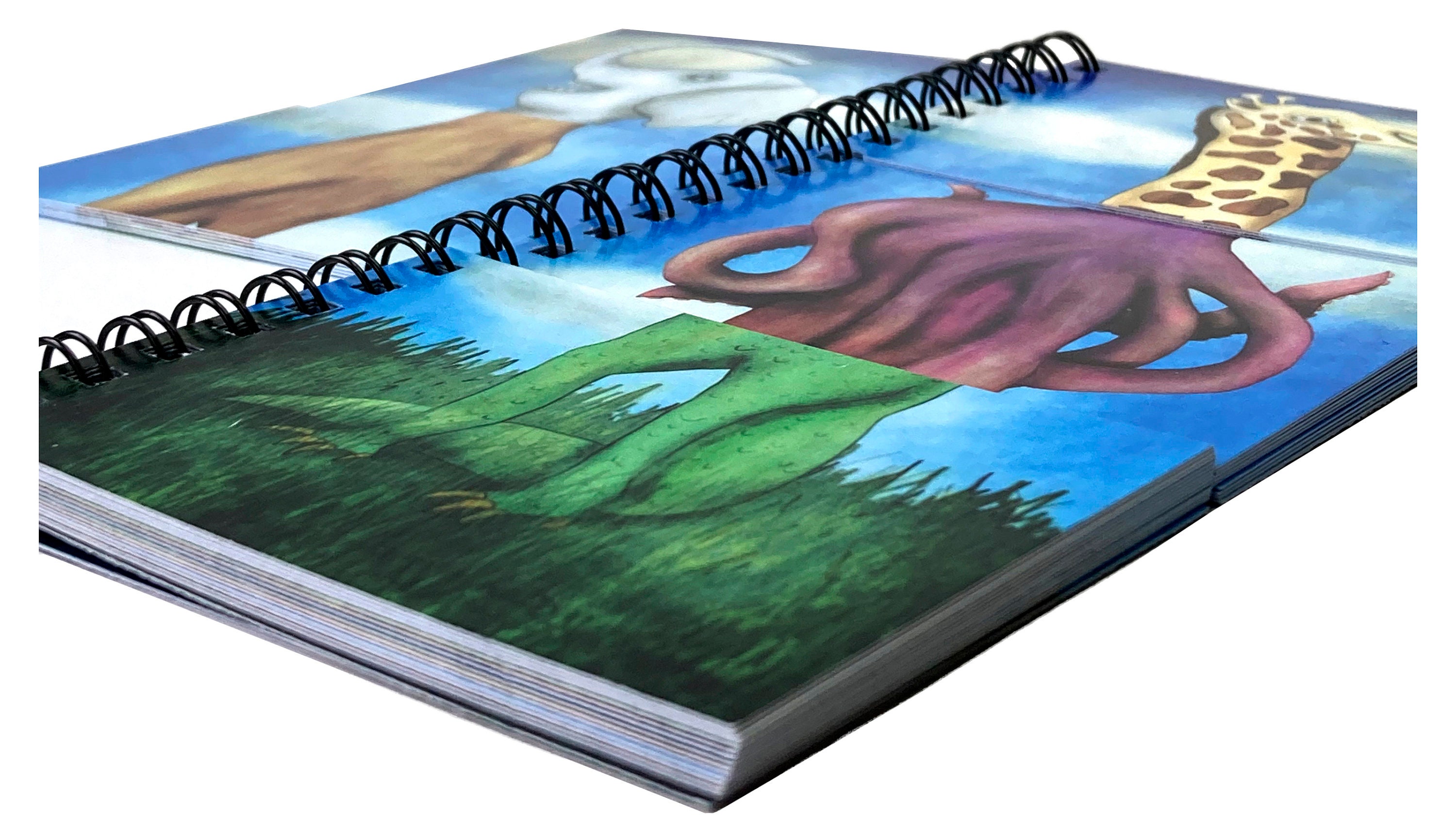A Mixup at the Zoo - Animal Mixup Flip Book - Etsy