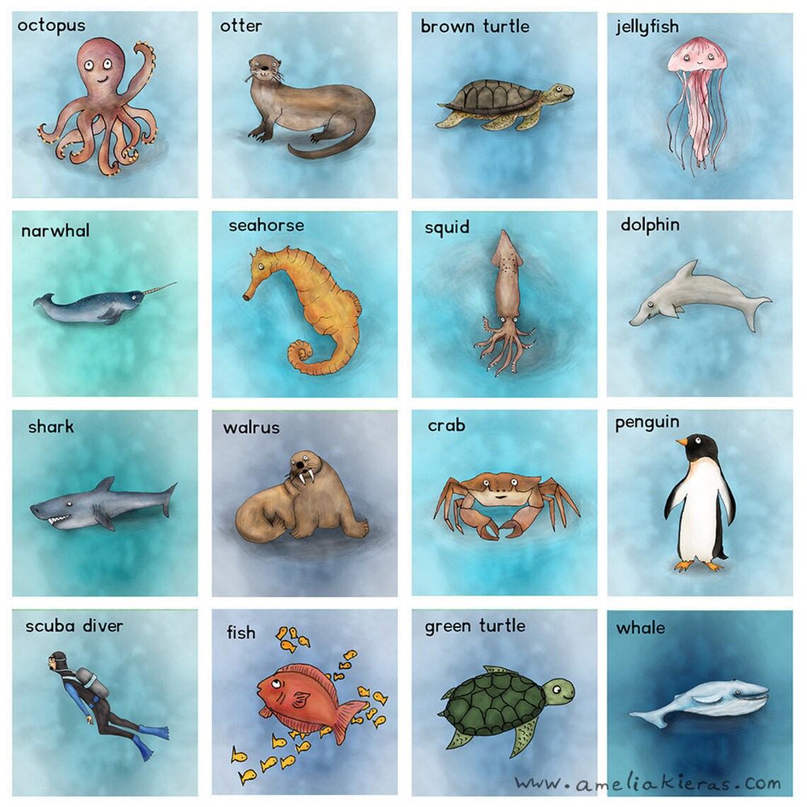 Personalized Child Name Sign Under the Sea Theme - Etsy