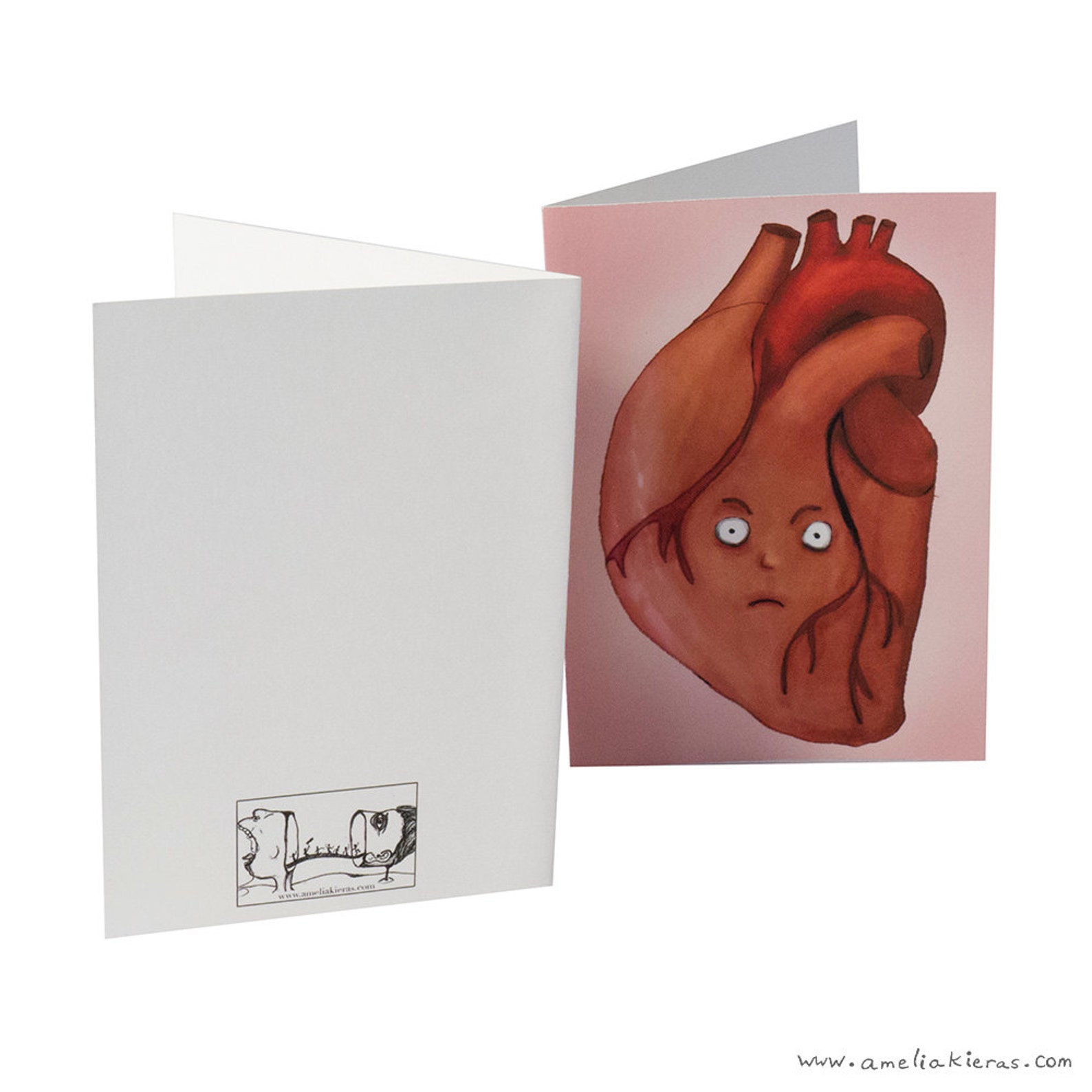 Emotional Hearts Love Card Set - Etsy