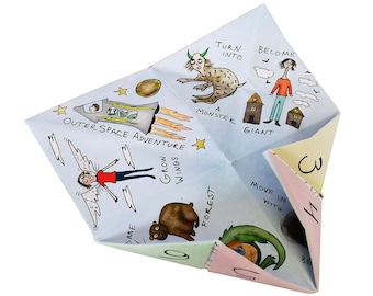 St Patricks Day Cootie Catcher/fortune Teller - Etsy