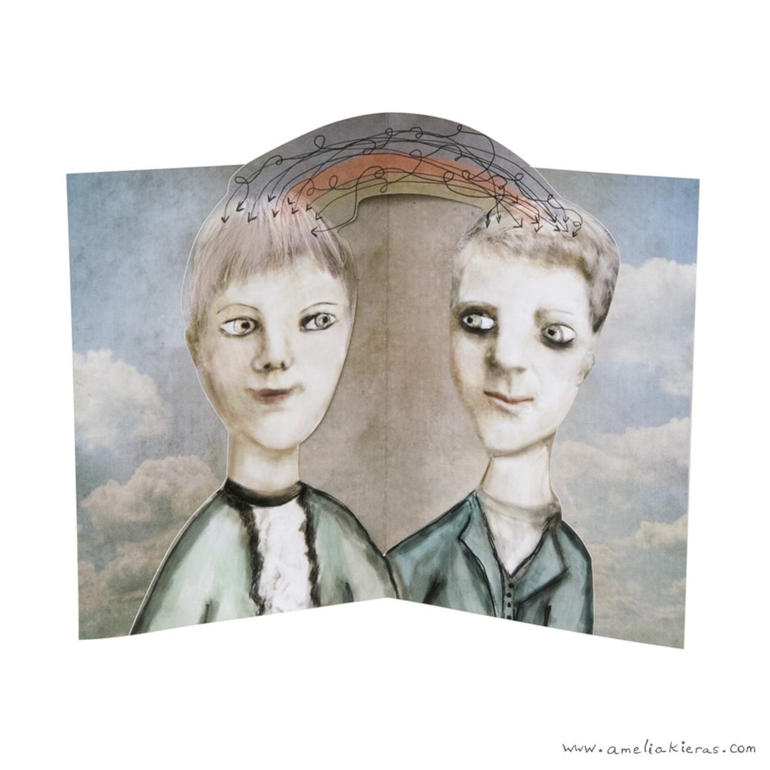 3D Pop up Card - Brain Connection - Etsy