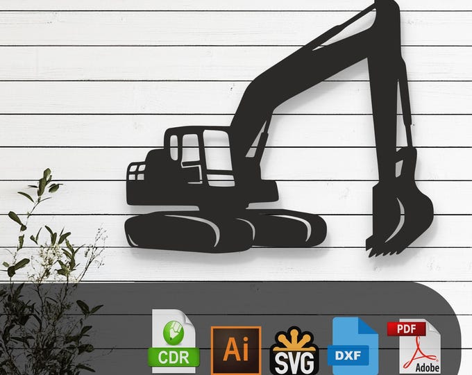 Rake 1000 Dxf File Lasercut,plasmacut,watercut, Garden,forest,excavator ...