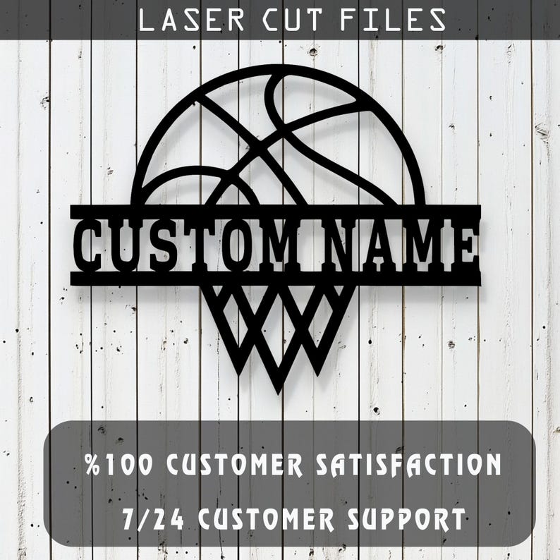 Customizable Basketball SVG Laser Cut File – Glowforge, Cricut, Cnc ...