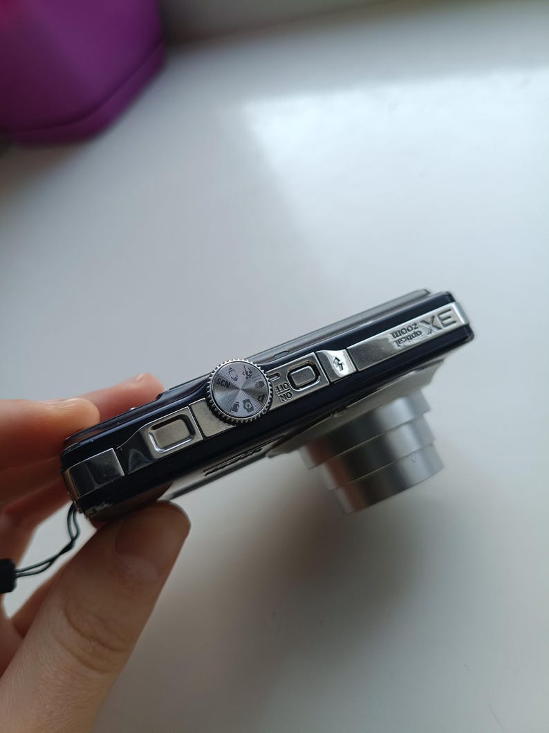 Kodak Easyshare M340 Black 10.2MP Digital Compact Camera Working FULL ...