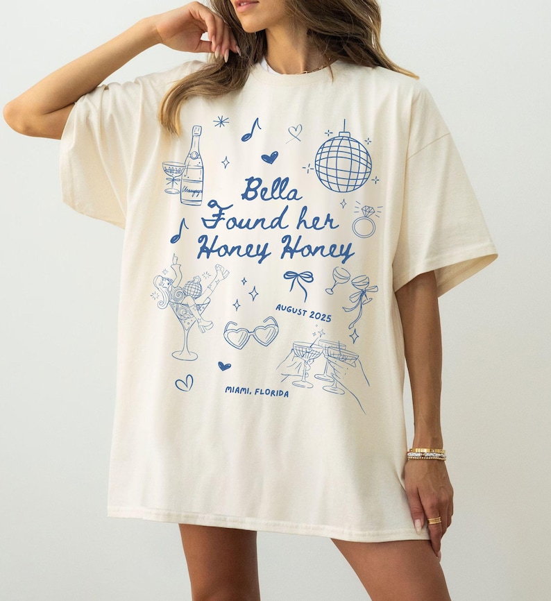 Mia Found Her Honey Honey Bachelorette Shirt Brides Mama Personalized ...