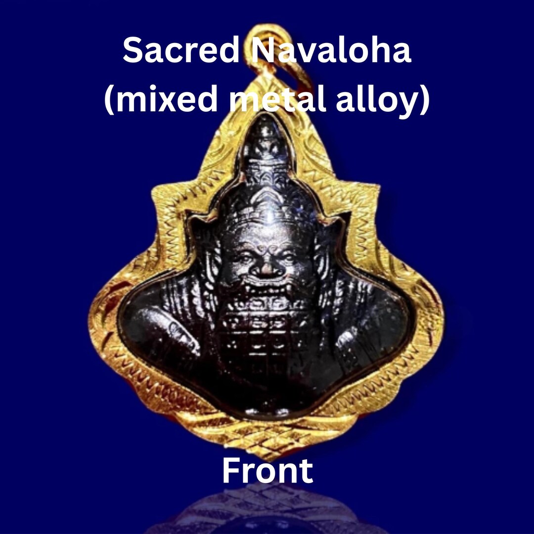 Thai Amulet Pendant, Rahu Amulet - Wat Chao Am, Mystic Power of Lunar ...