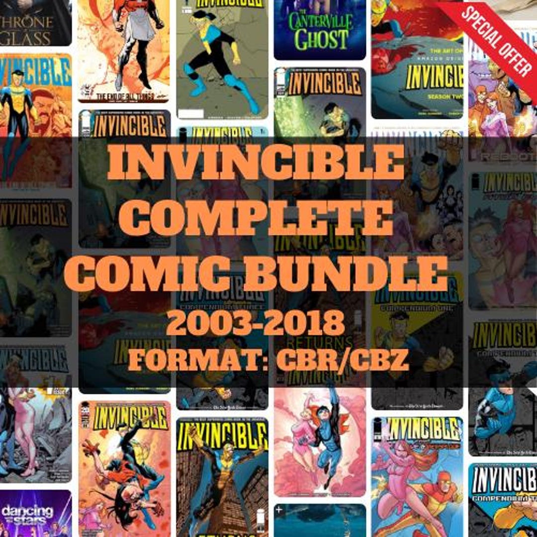 Invincible Comic Book Collection, DC Comics, Comic Books Bundle ...