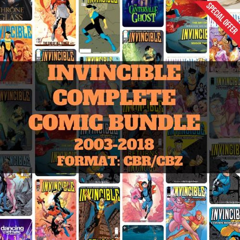 Invincible Comic Book Collection, DC Comics, Comic Books Bundle ...