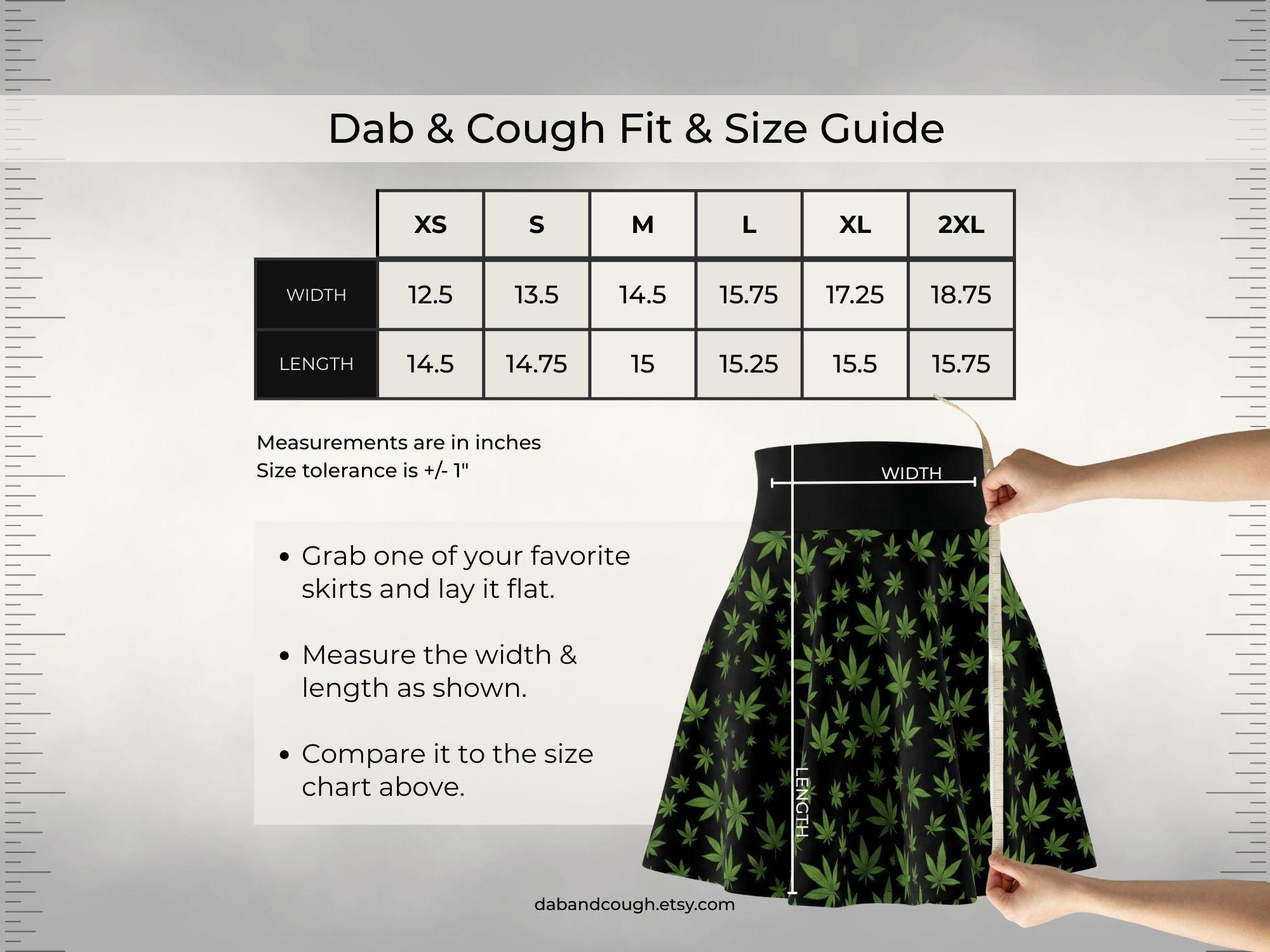 Weed Skater Skirt, High Waisted Festival Outfit, 420 Clothing, Stoner ...