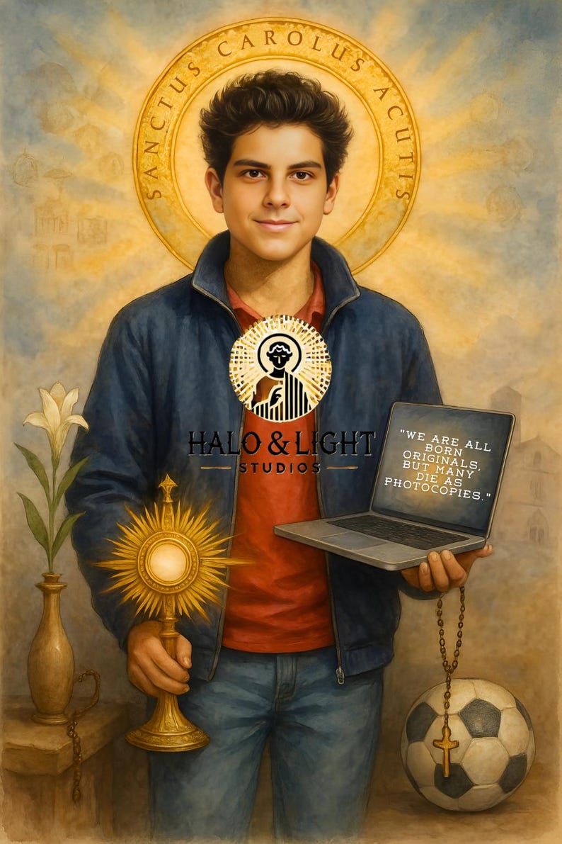 Saint Carlo Acutis – the Cyber Apostle of the Eucharist - Etsy