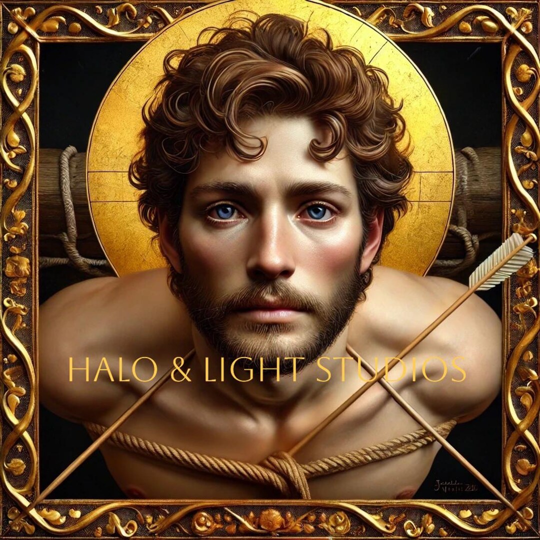 Saint Sebastian Renaissance-style Lifelike Portrait | Catholic ...