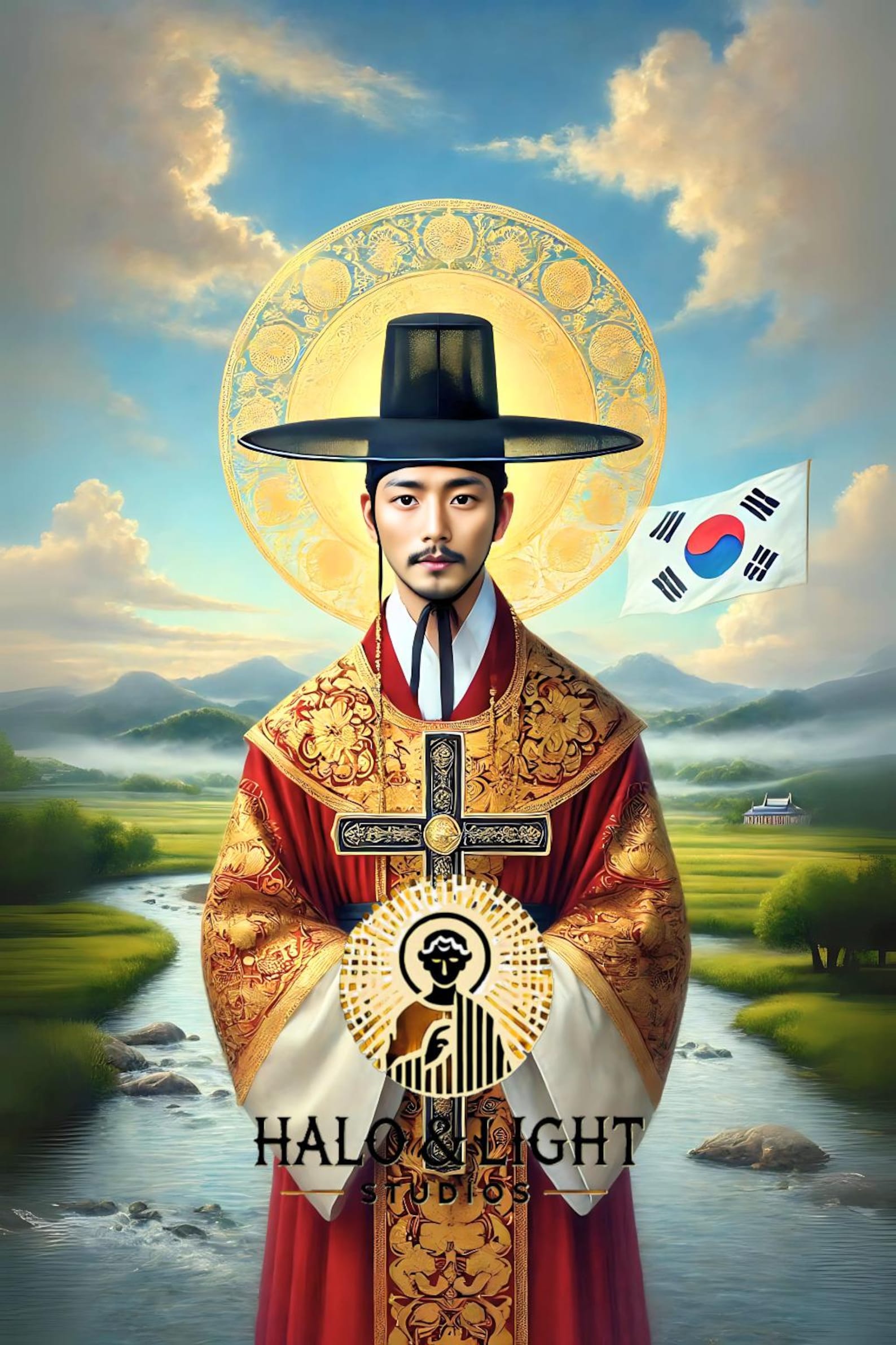 Saint Andrew Kim Taegon Catholic Art Print - Etsy