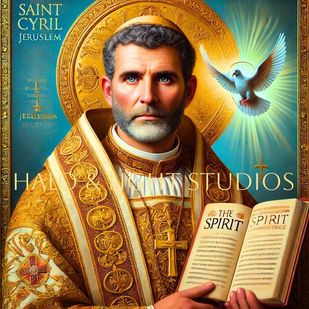 Saint Cyril of Jerusalem - Digital Download | Bishop and Doctor of the ...