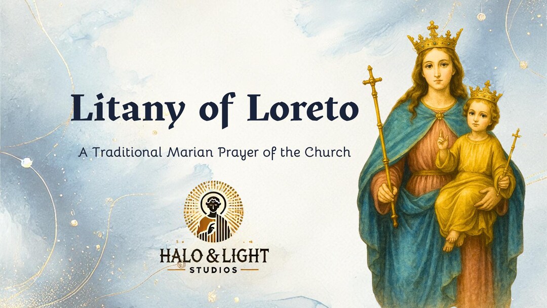 Litany of Loreto Presentation – Marian Devotion With Original Catholic ...