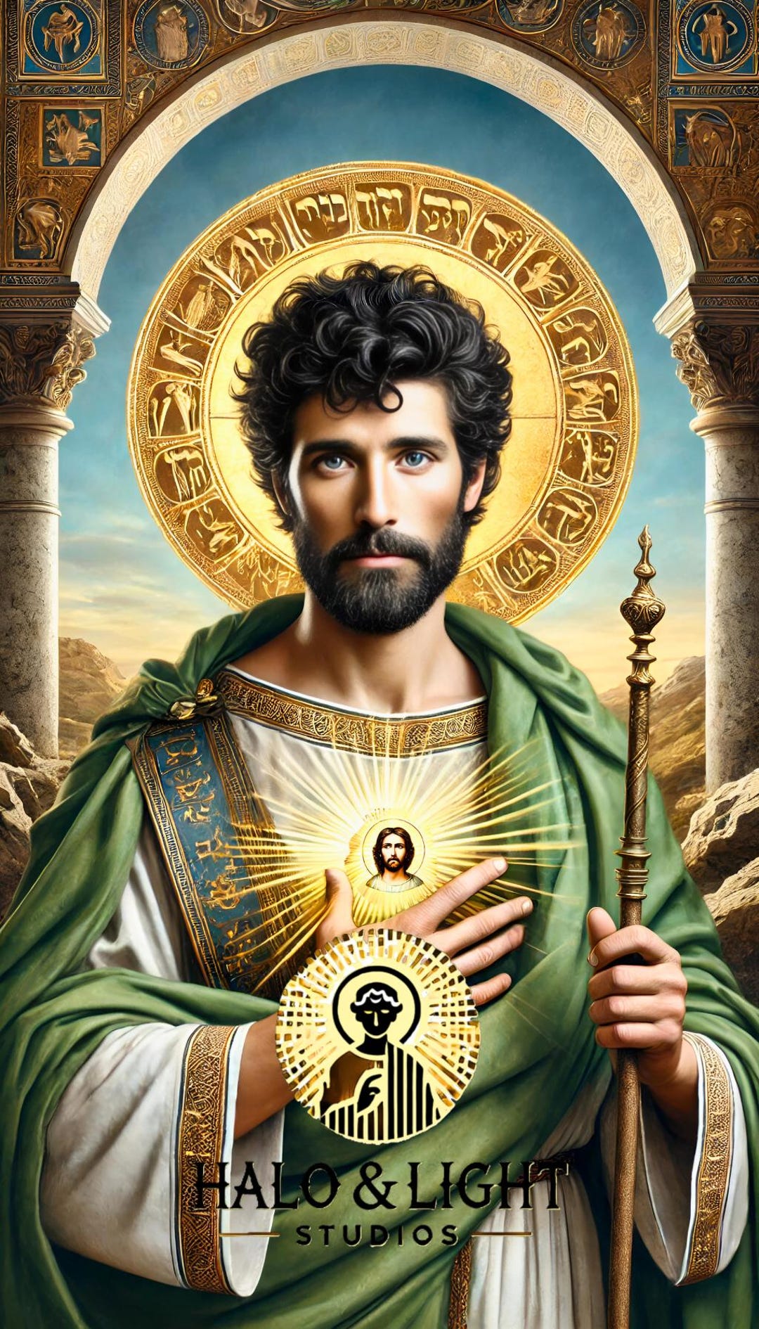 Saint Jude Thaddeus Icon Print: Catholic Patron Saint (digital Download ...