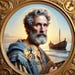 Saint Philip the Apostle | Renaissance Digital Art | Gold & Blue ...