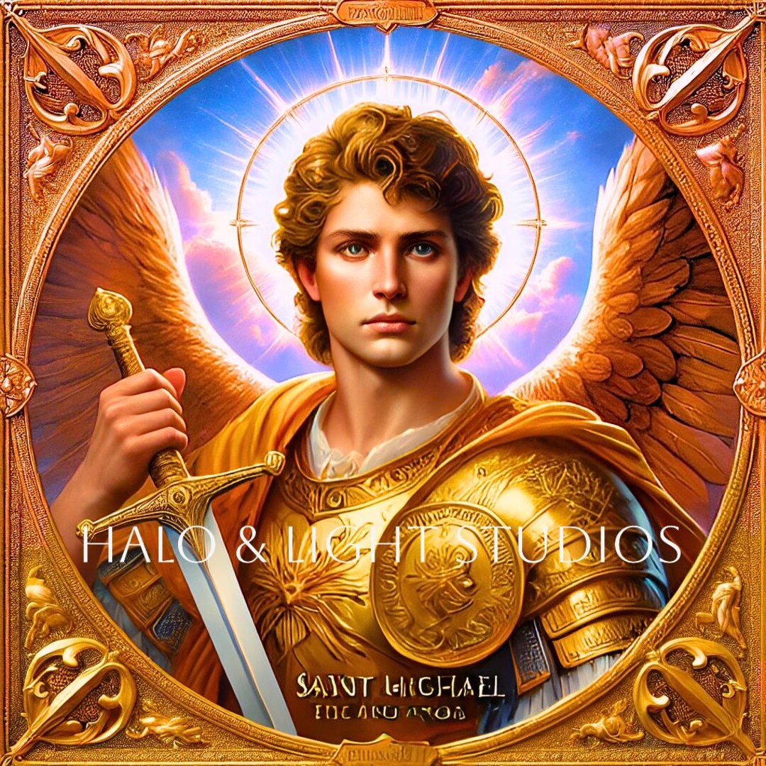 Saint Michael the Archangel - Digital Print | Catholic Wall Art ...