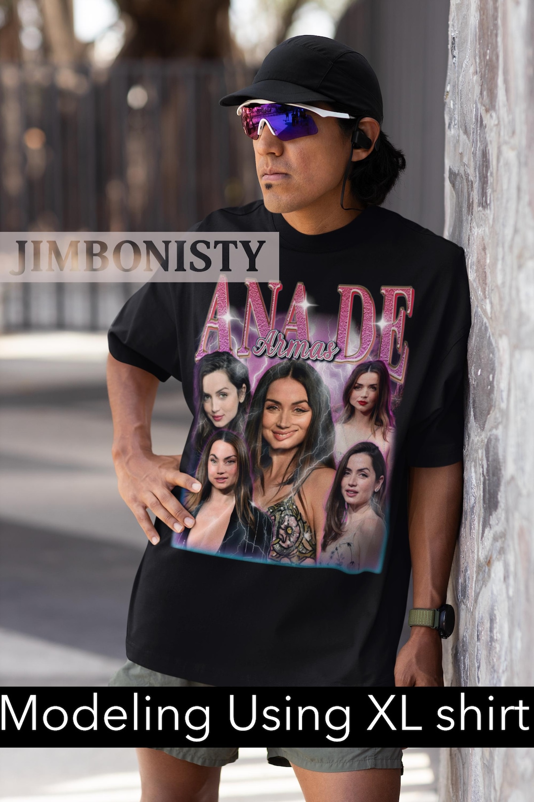 Ana De Armas Graphic Tee, Retro Streetwear Shirt - Etsy