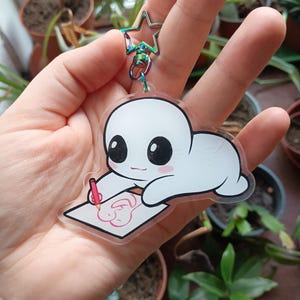 Yippee! Autism Creature Drawing - 3" Double Sided Acrylic Keychain - Etsy