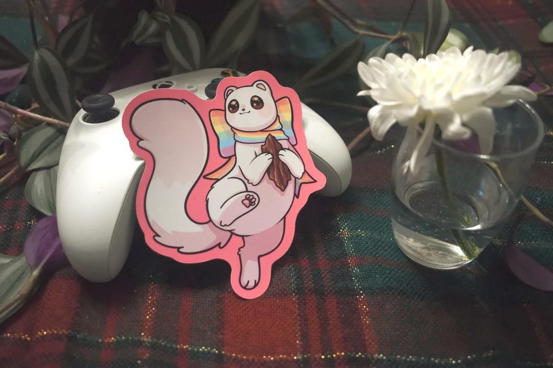 Topper - Nu Carnival Ferret Fanmade Jumbo Sticker - 11cm Waterproof ...