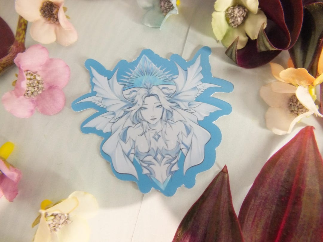 Hydaelyn - Final Fantasy XIV - 6cm Waterproof Vinyl Sticker - Etsy