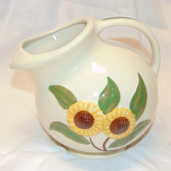 Sunflower Pitcher - Etsy