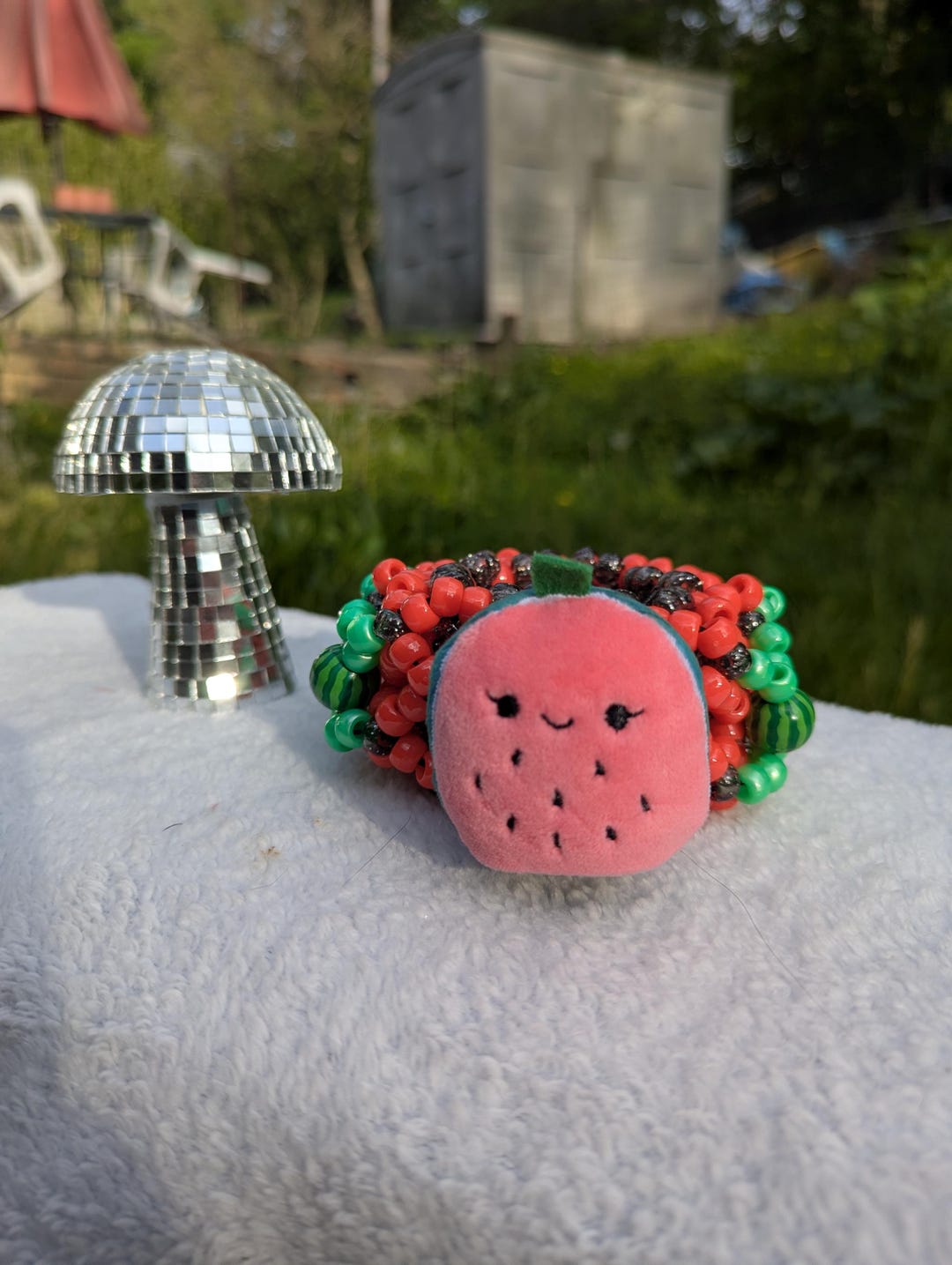 Watermelon Squishmallow Cuff Bracelet - Etsy
